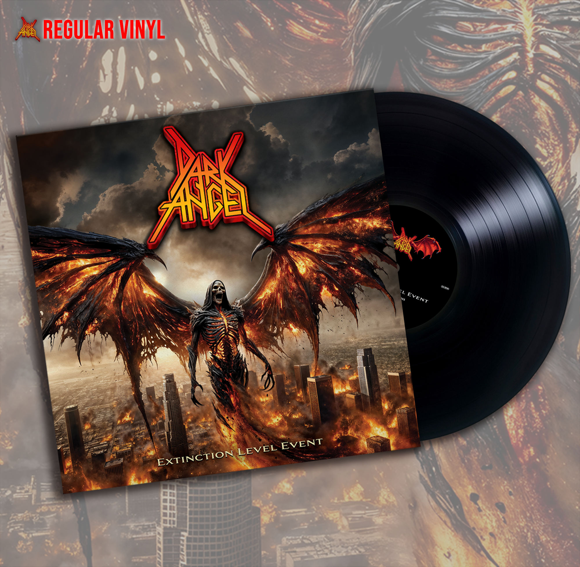 Dark Angel - Extinction Level Event - Standard Black Vinyl ...