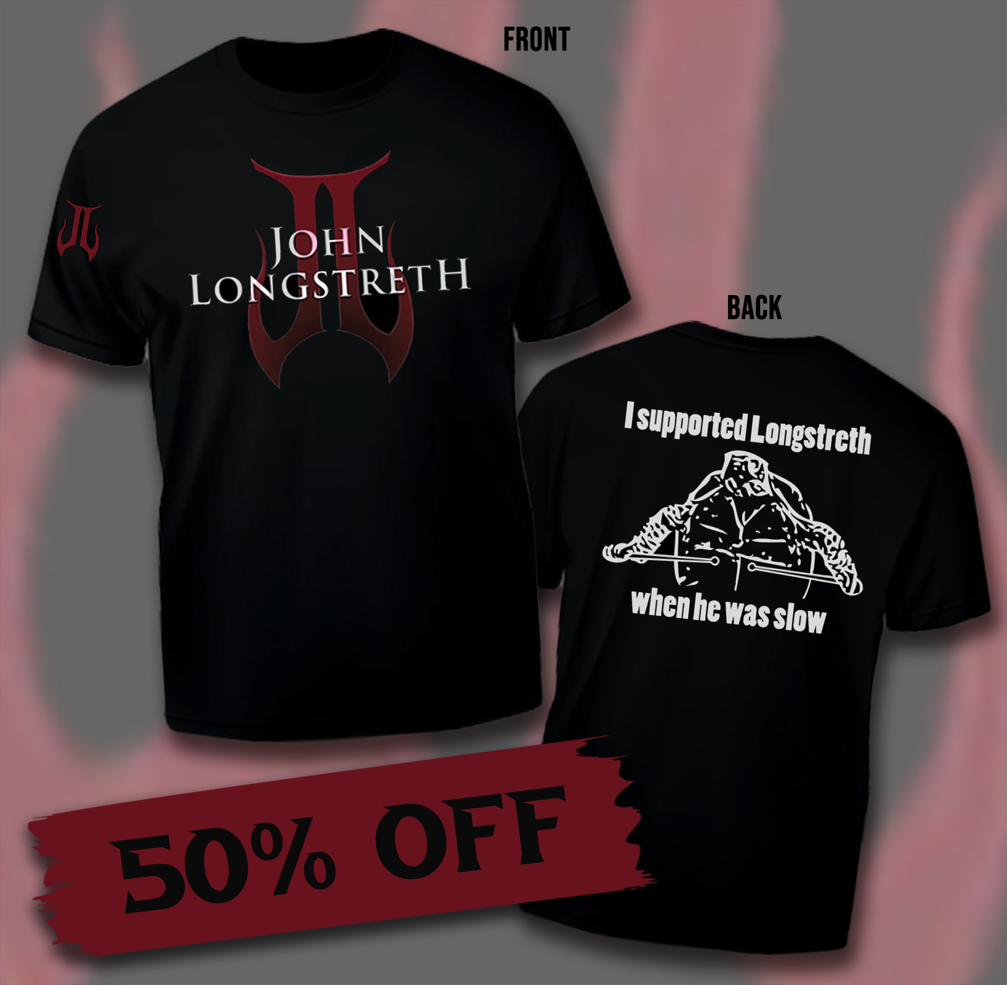 John Longstreth T shirt – reversedrecords