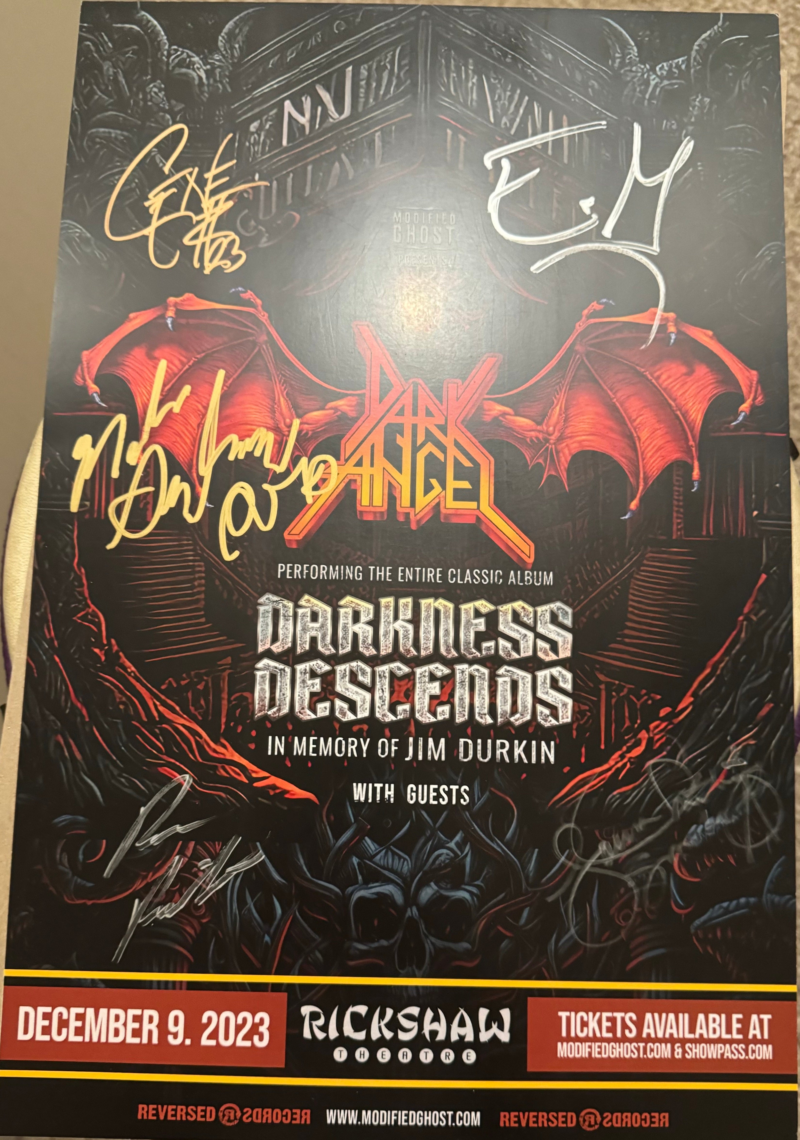 Special Edition Signed Vancouver Event Poster – reversedrecords